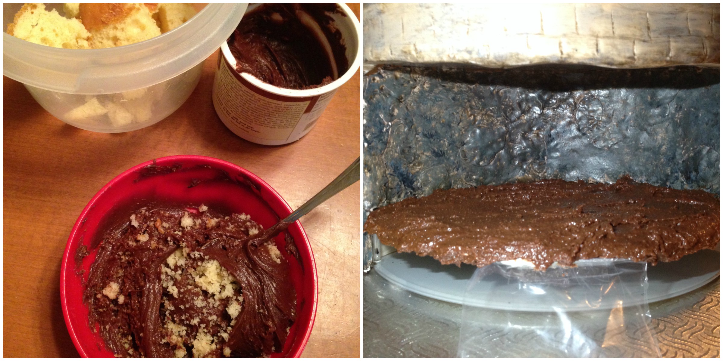 Making a Pitfall: The Lost Expedition cake, day 03 part 2- assembly