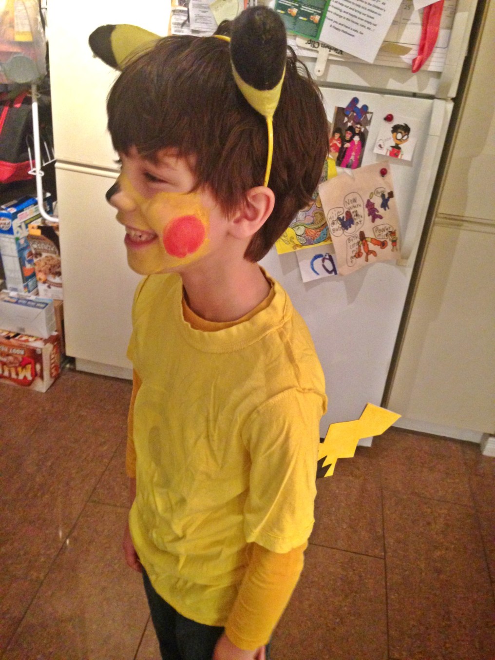 Last-Minute DIY Pikachu Costume
