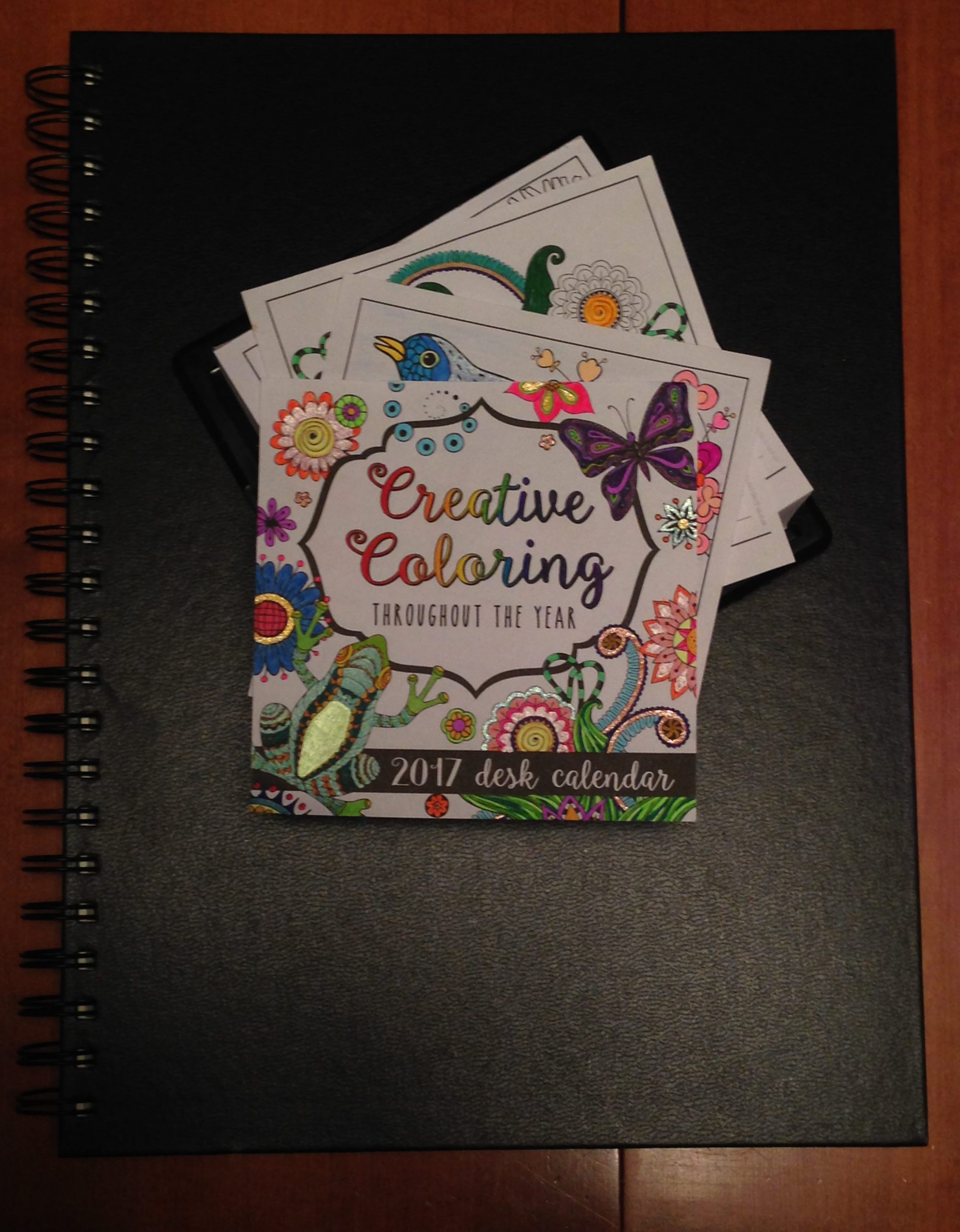 Creative Coloring Througout the Year Gratitude Journal