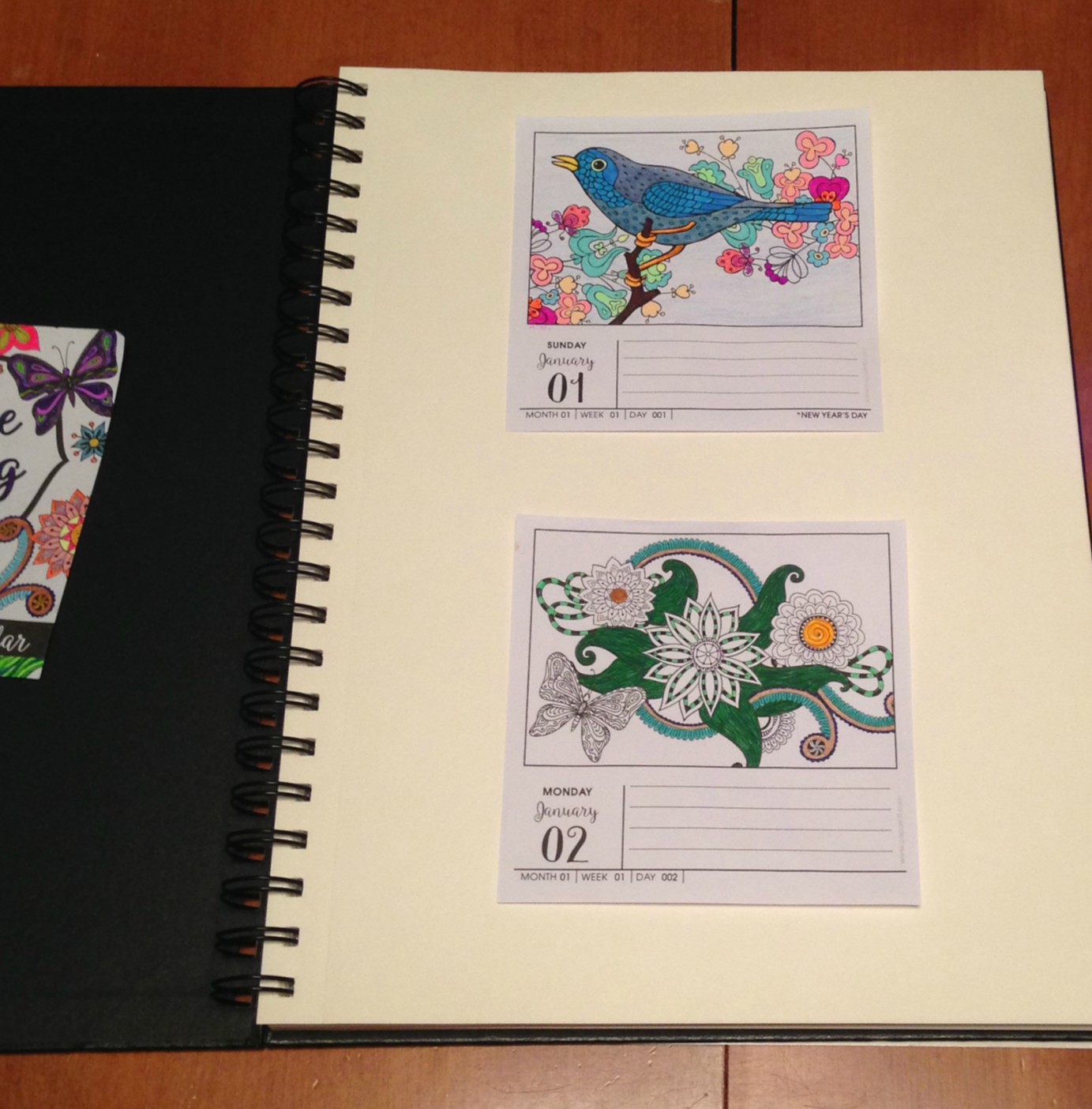 Creative Coloring Througout the Year Gratitude Journal