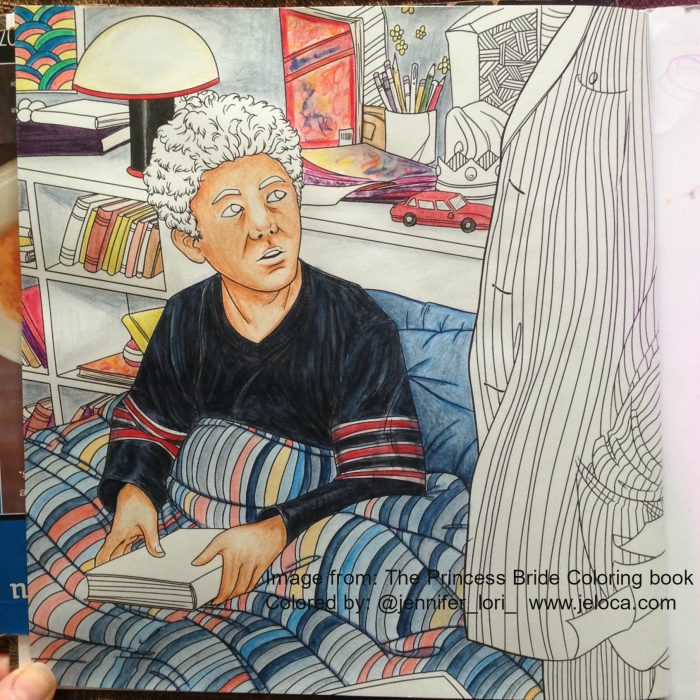 The Princess Bride Coloring Book: the Grandfather and Grandson double ...