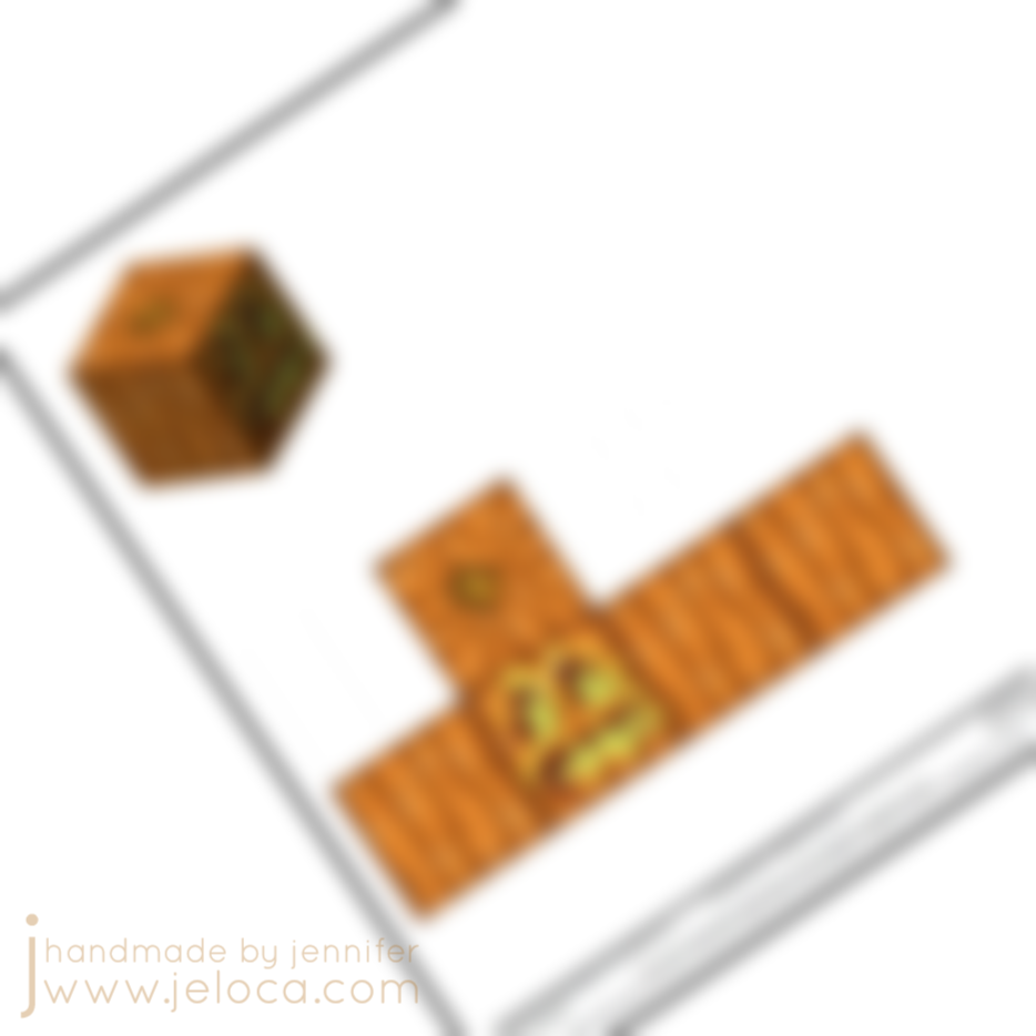 Minecraft Jack-O’-Lantern Head Charts PDF