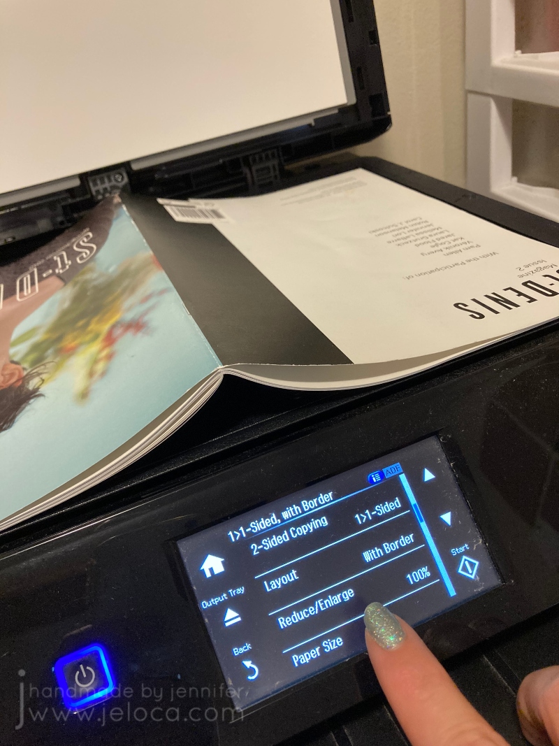 How to Enlarge Pattern Charts Physically and Digitally