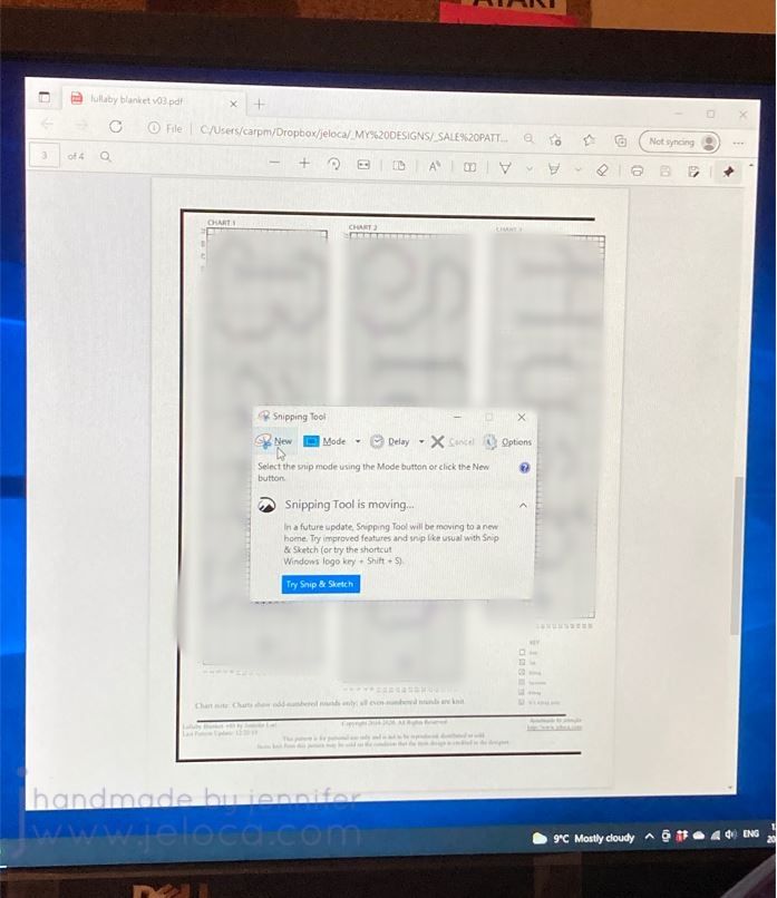 How to Enlarge Pattern Charts Physically and Digitally