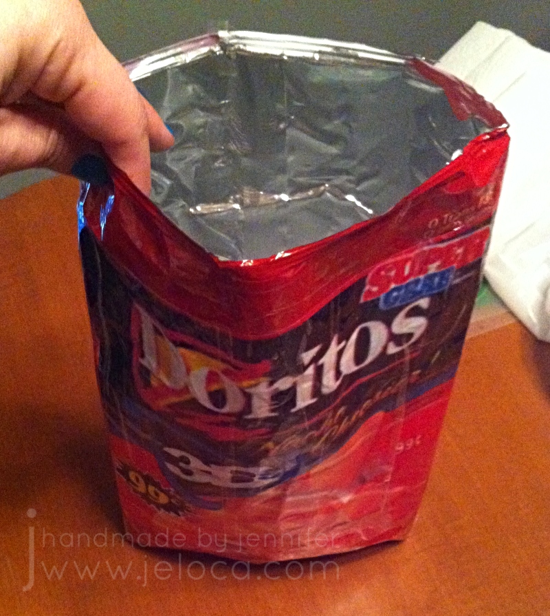 Retro DIY 3D Doritos Bag