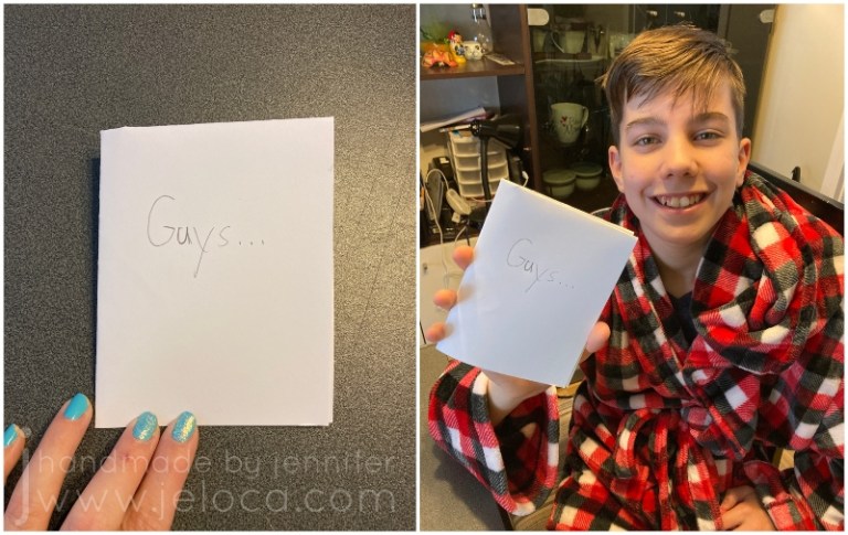 Crafts with Kids: How to Make a Talking Card