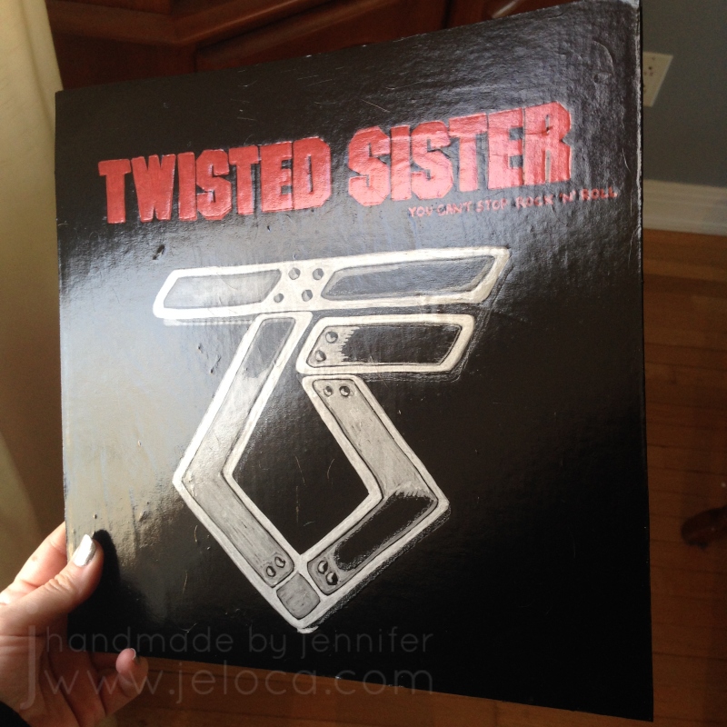 DIY Twisted Sister Album Replica