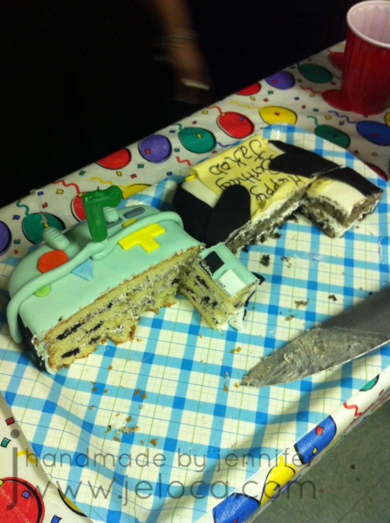 Adventure Time BMO and Gunter Cakes