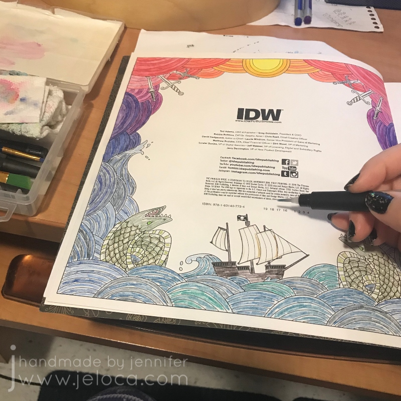 The Princess Bride Coloring Book – Copyright Page