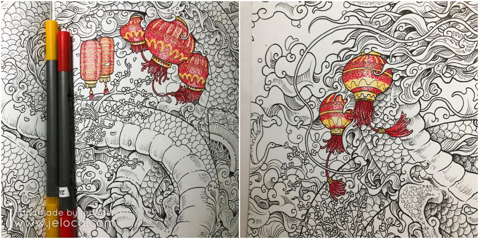 Mythomorphia’s Chinese Dragon in Pointilism