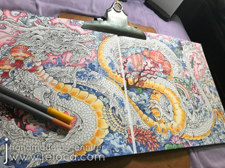 Mythomorphia’s Chinese Dragon in Pointilism