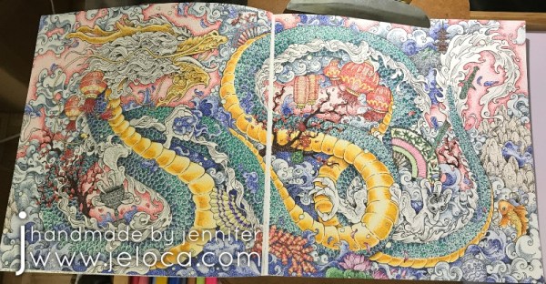 Mythomorphia’s Chinese Dragon in Pointilism