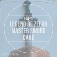 How To: The Legend of Zelda Master Sword Cake