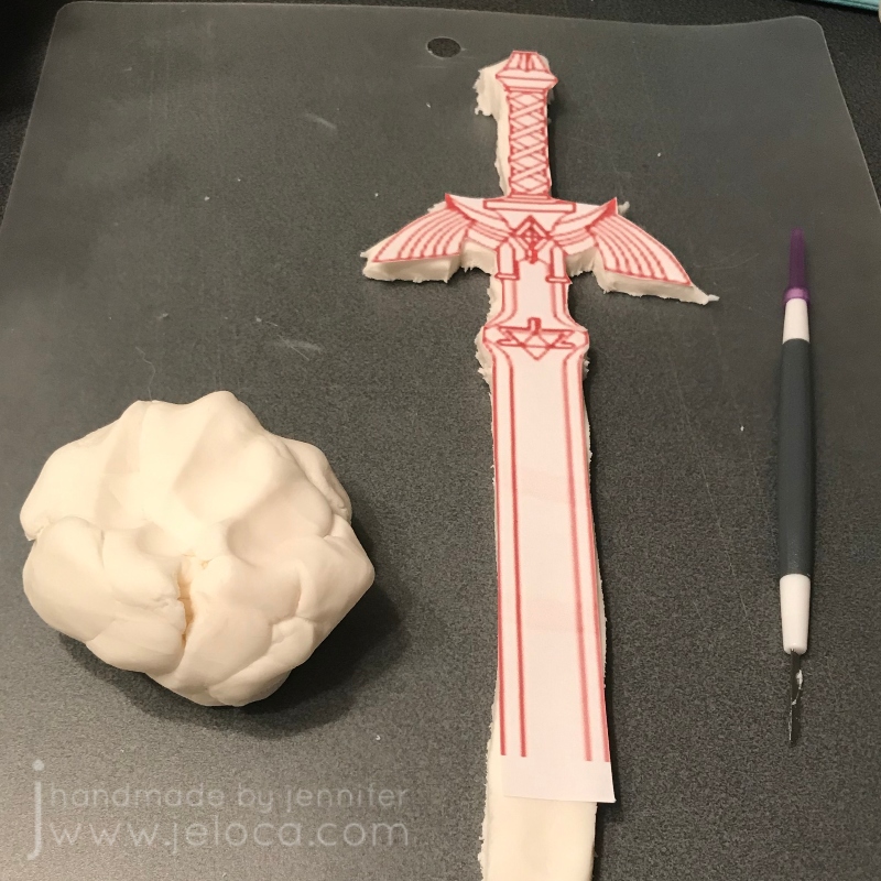 How To: The Legend of Zelda Master Sword Cake