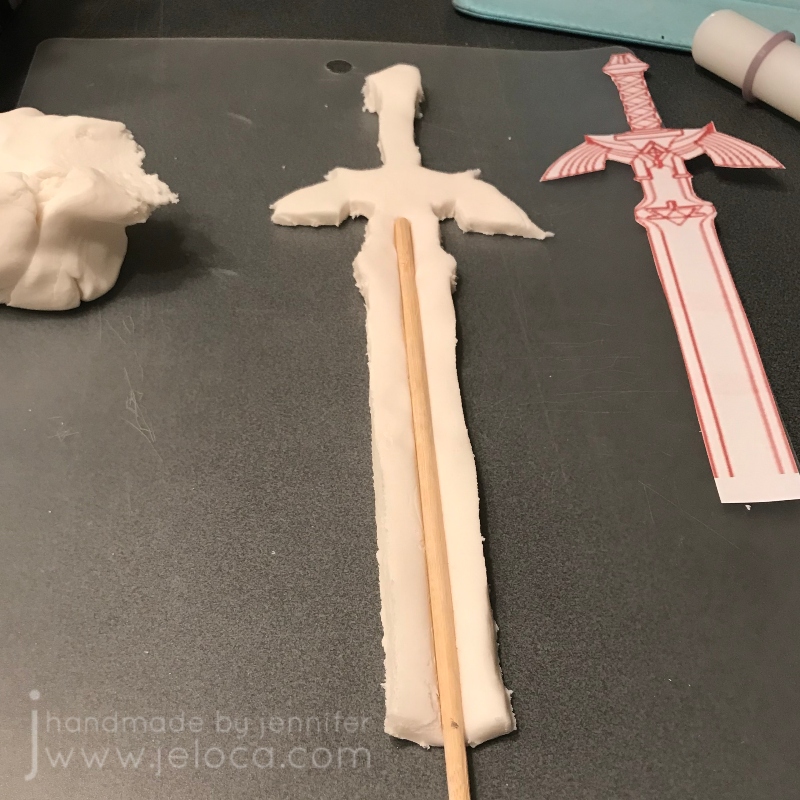 How To: The Legend of Zelda Master Sword Cake