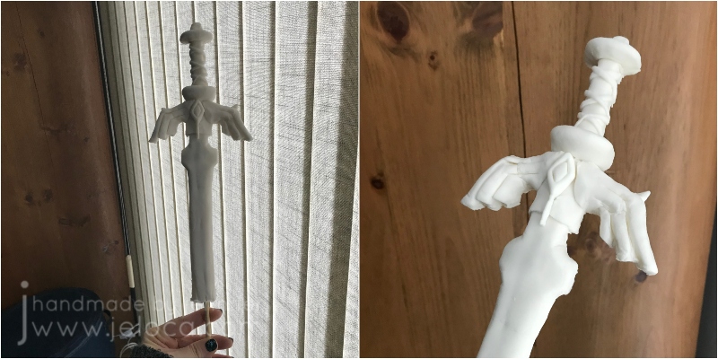 How To: The Legend of Zelda Master Sword Cake