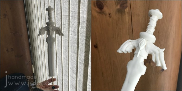 How To: The Legend of Zelda Master Sword Cake