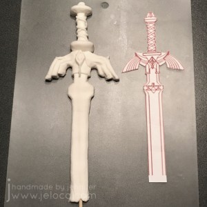 How To: The Legend of Zelda Master Sword Cake