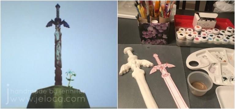 How To: The Legend of Zelda Master Sword Cake