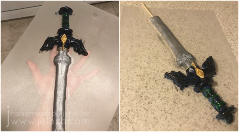 How To: The Legend of Zelda Master Sword Cake