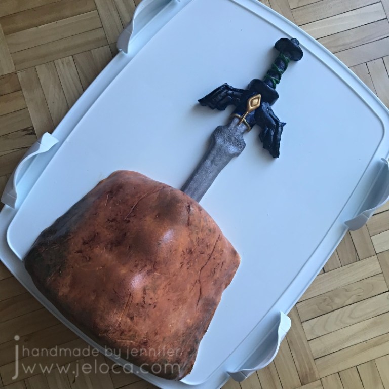 How To: The Legend of Zelda Master Sword Cake
