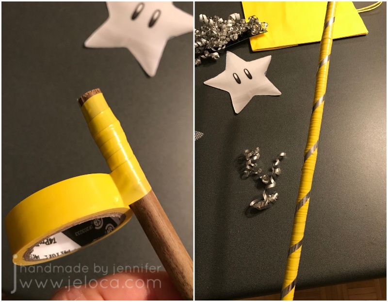 Super Mario Bros Princess Peach Star Wand DIY
