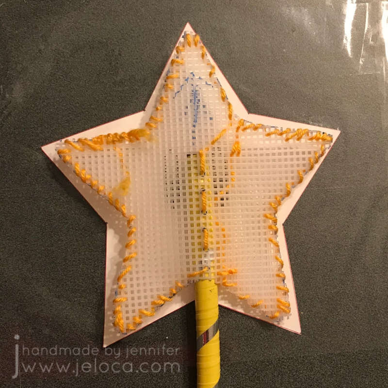 Super Mario Bros Princess Peach Star Wand DIY