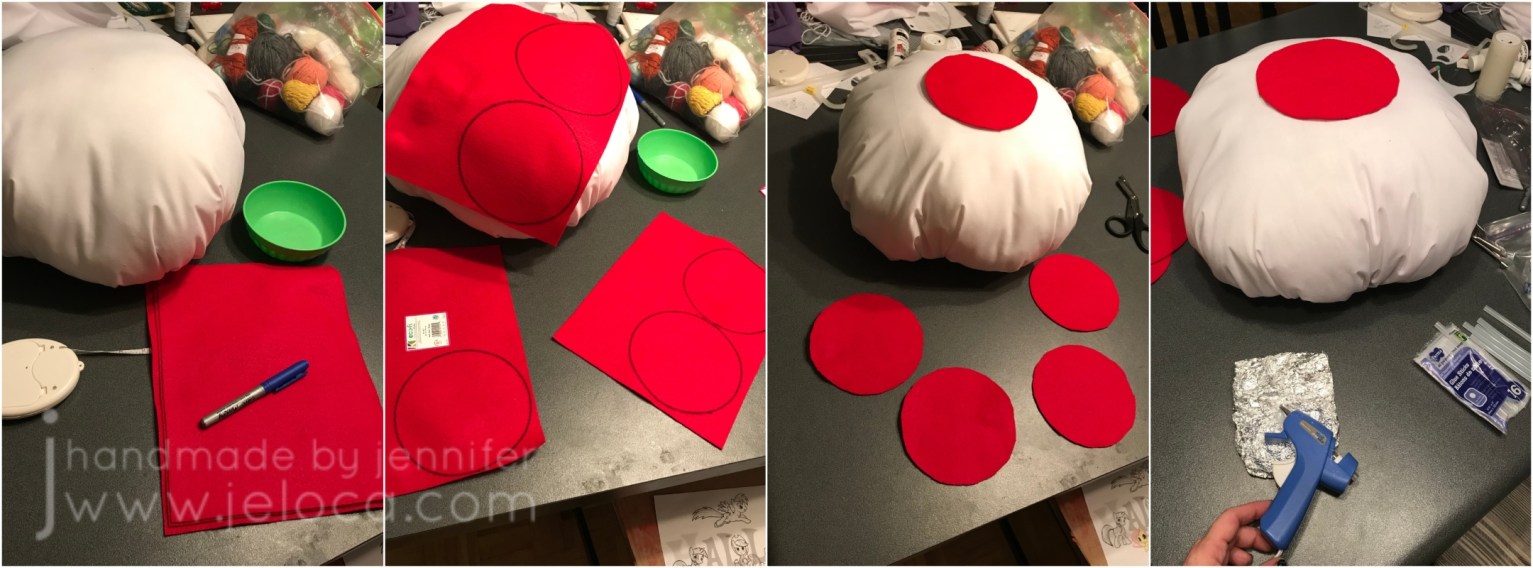 Super Mario Bros Toad Hat (Head) DIY